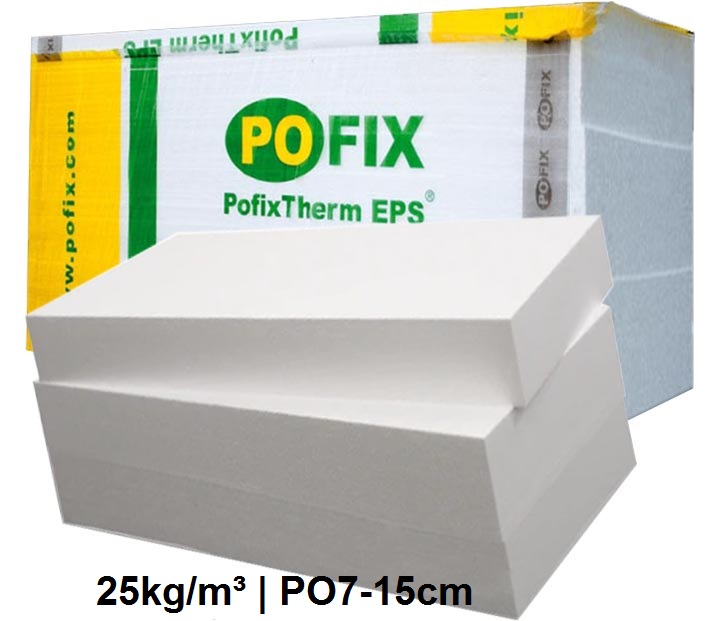 PO7 15CM STIROPOL EPS - POFIX 100X50CM, Çmimi per m²