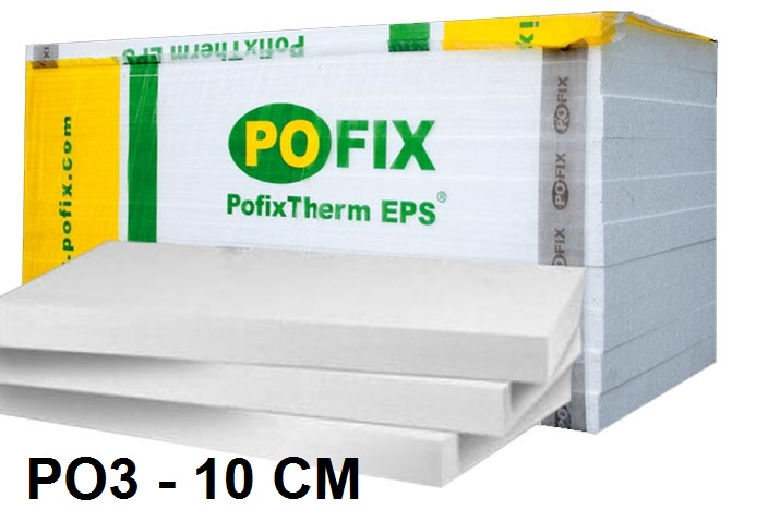 PO3 10CM STIROPOL EPS - POFIX 100X50CM, Çmimi per m²