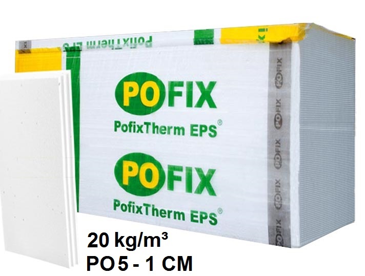 PO5 2CM STIROPOL EPS - POFIX 100X50CM, Çmimi per m²