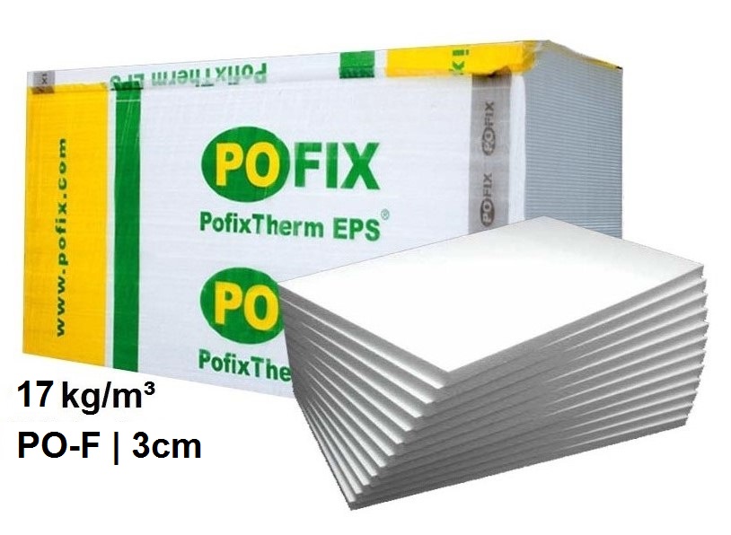 PO-F 3CM STIROPOL EPS - POFIX 100X50CM, Çmimi per m²