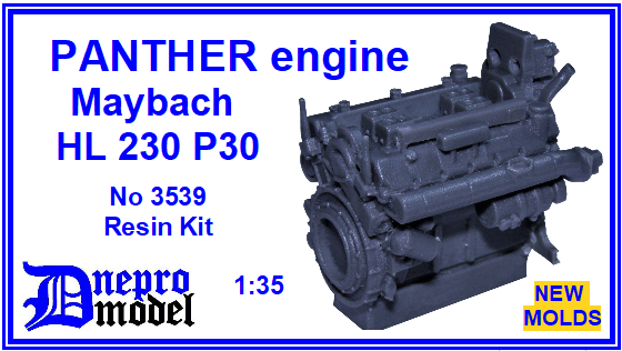 PANTHER engine Maybach HL 230 P30 1/35