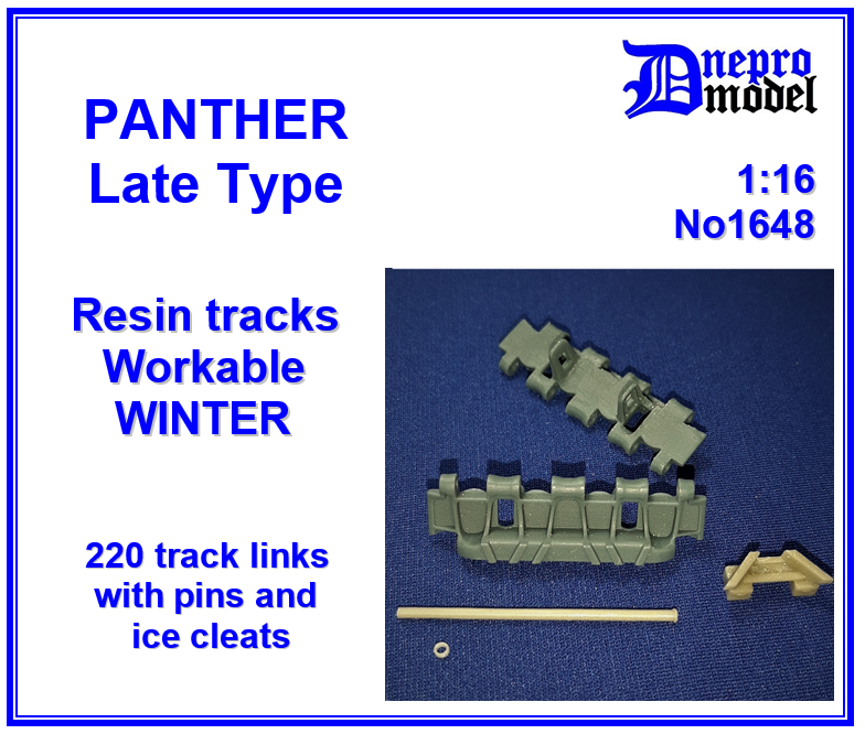 Panther Late type Workable resin track WINTER 1/16