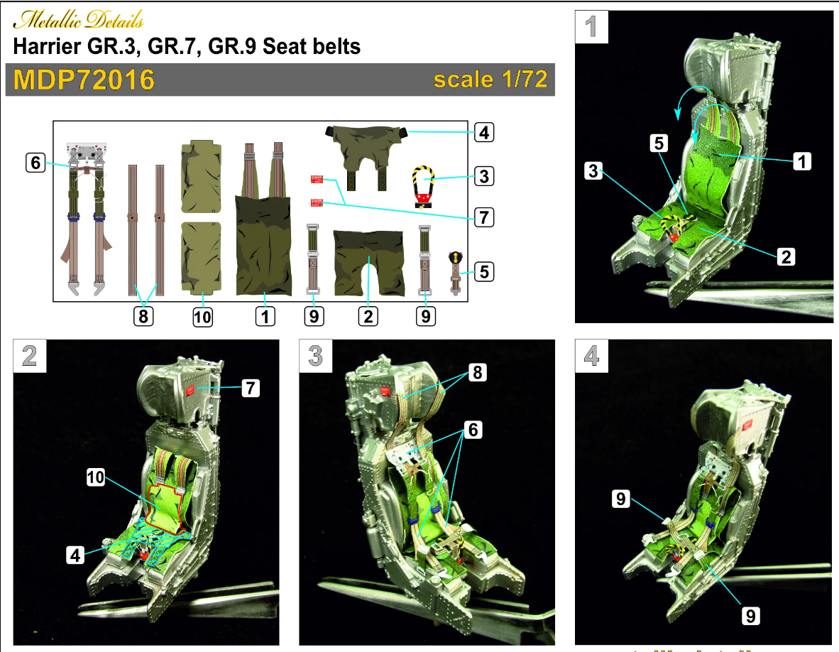 Harrier GR.3, GR.7, GR.9 Ejection seat