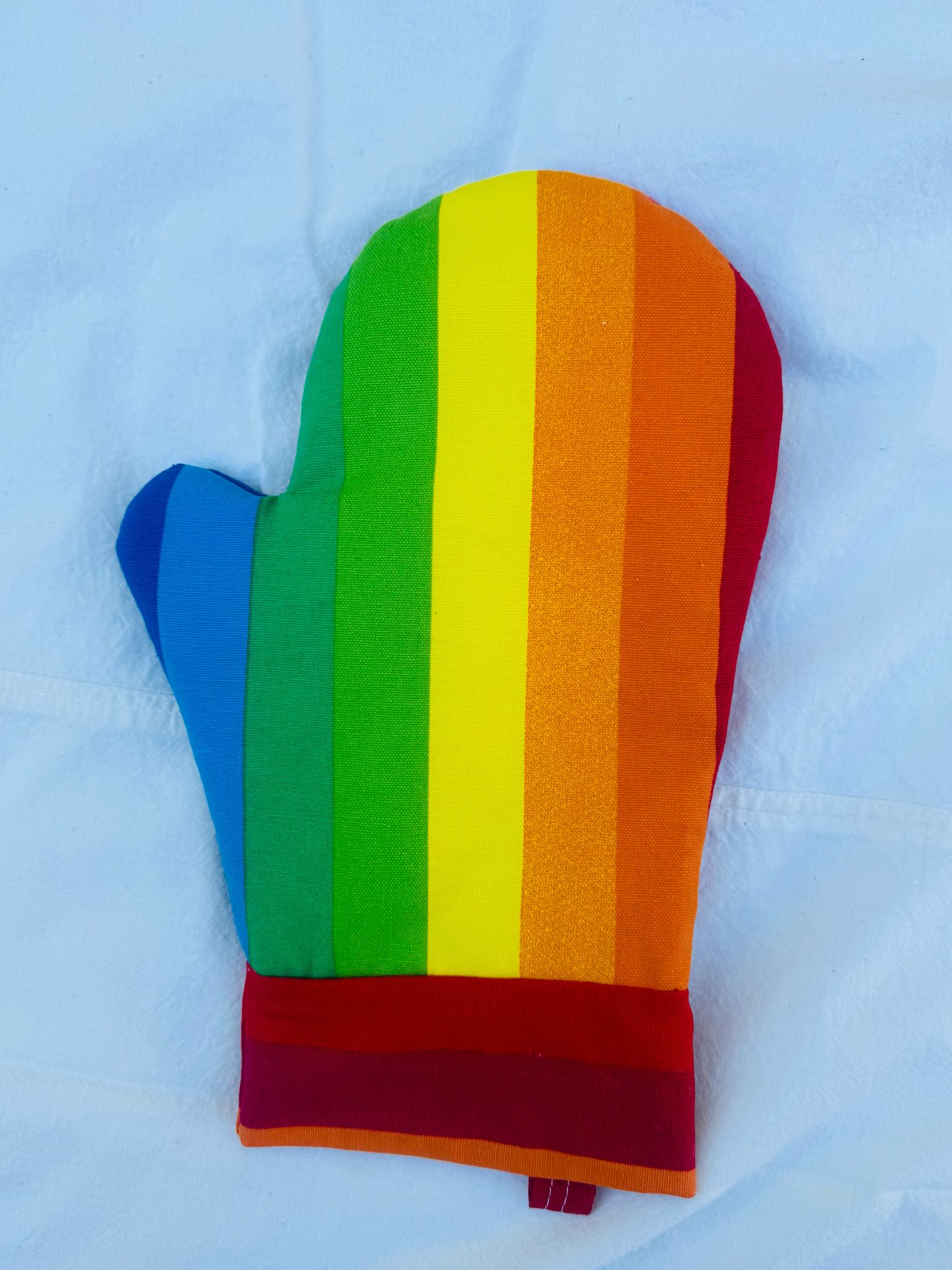 Rainbow Oven Mitt