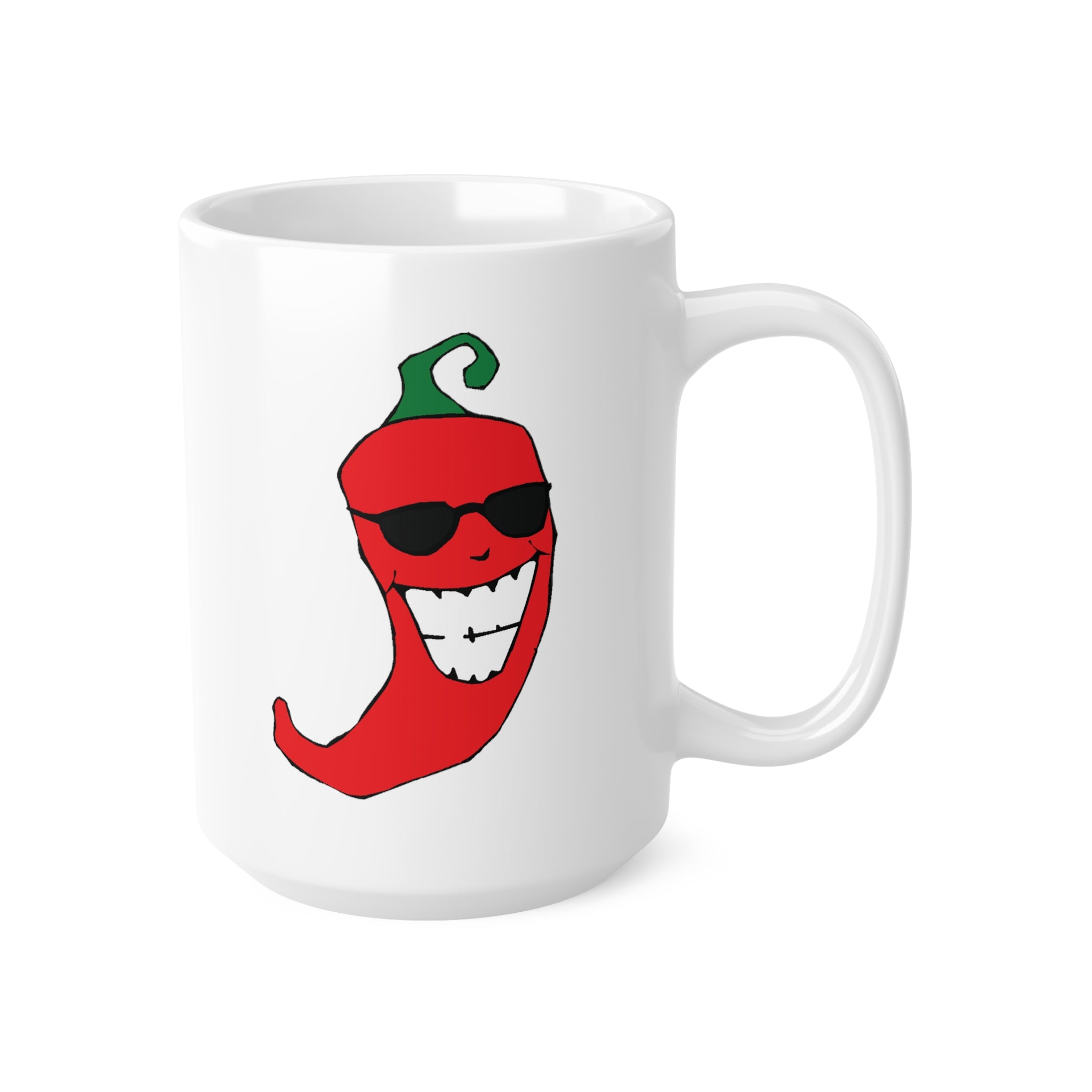 Cool Mister Red Hot Chili Pepper Coffee Mug