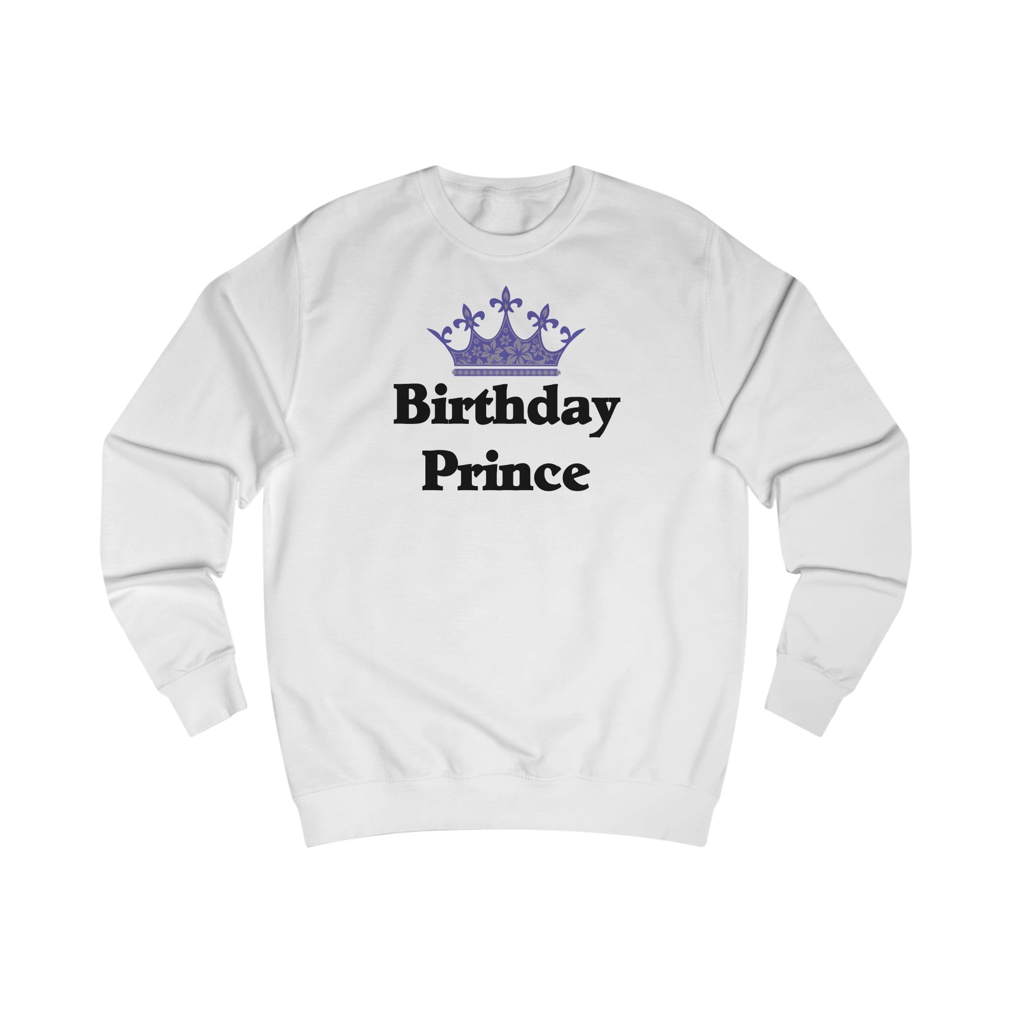 Birthday Prince Crown Sweatshirt