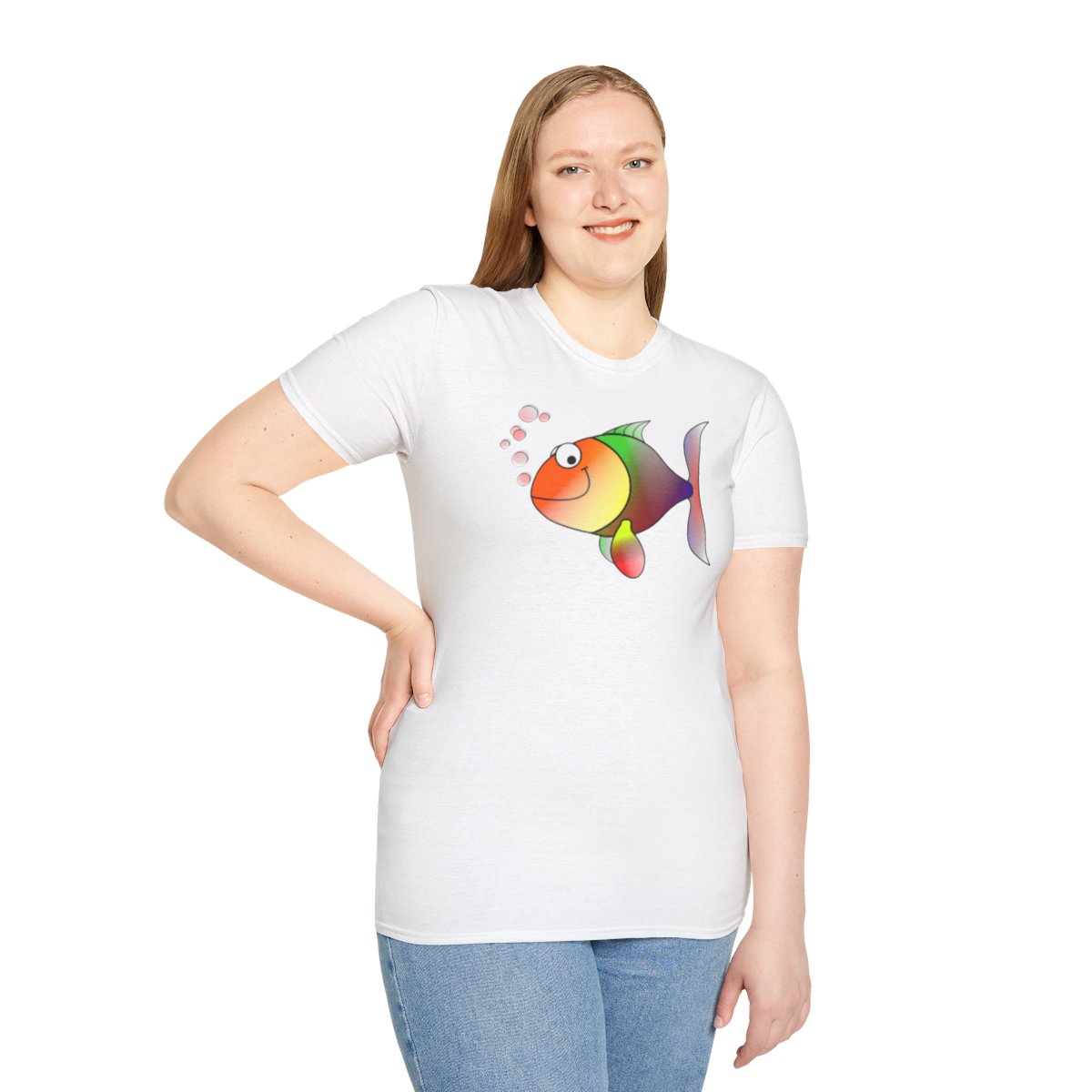 Happy Rainbow Fish T-Shirt