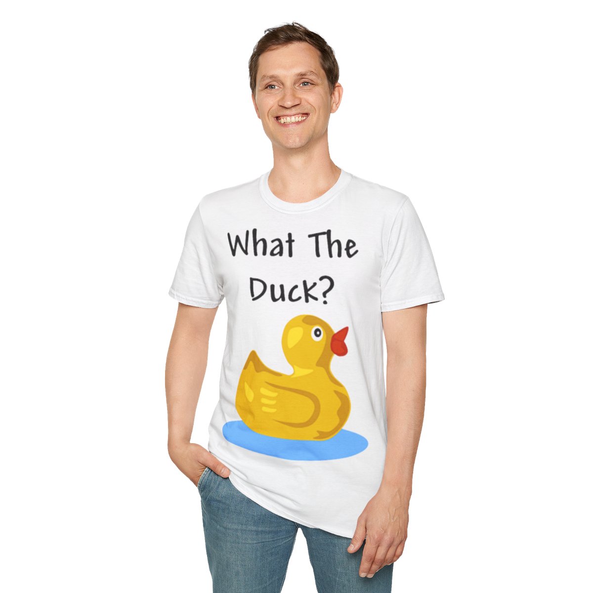 What The Duck Funny Cartoon T-Shirt