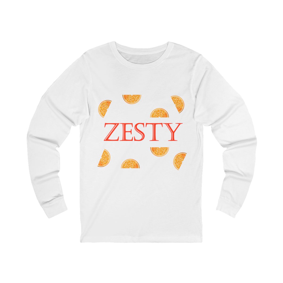 Zesty Oranges Fruit Summer Long Sleeve T-Shirt