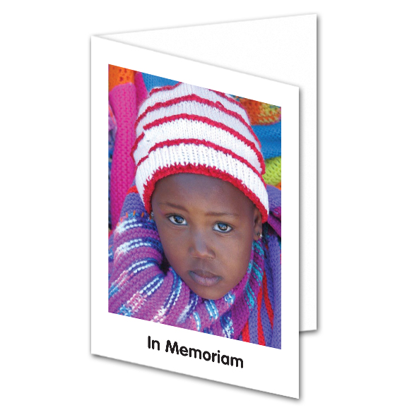 In Memoriam Card