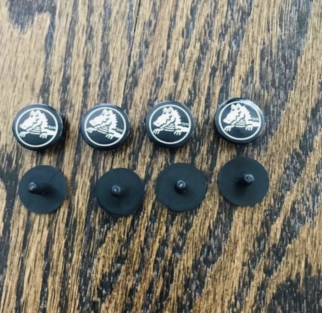 4 x Rivets Sets, Croc Fastener, Button to fit repair For Crocs Adults ...
