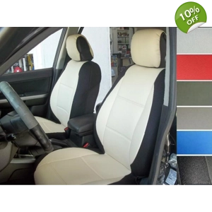 for VW PASSAT Leatherette Front Seat Covers 100 Custom fit Black Grey Beige Blue Red