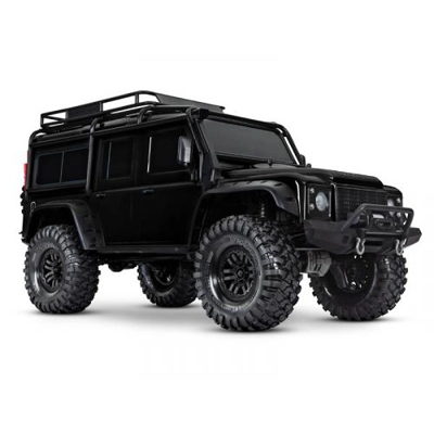 82056-84BLK - TRX-4 - Land Rover Defender 110 With Winch