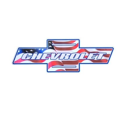 Chevy Logo American Flag
