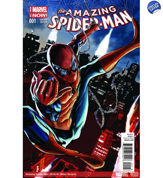 Amazing Spider Man 2014 no.1 Mhan Variant