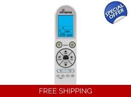 Universal Remote for Ductless Mini Split Units - Hand Held with Flashlight