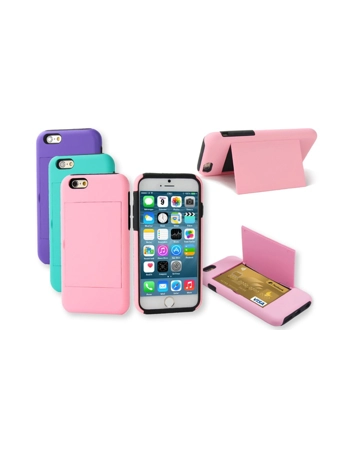 Iphone 6 case with credit card holder store