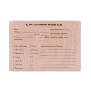 Makeup Client Record Card | Saubhaya Makeup