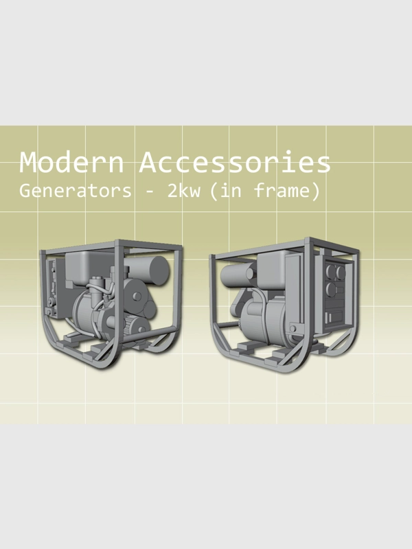 MEP 501A Generator in frame